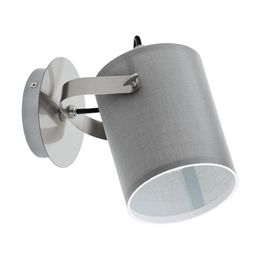 Eglo Leuchten EGLO VILLABATE Wandspot Nickel-Matt, 1-flammig