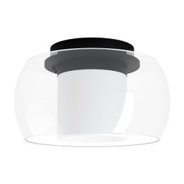 Eglo Leuchten Eglo BRIAGLIA Deckenleuchte LED Schwarz, 1-flammig, Farbwechsler