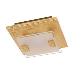 Eglo Leuchten Eglo VICARO Deckenleuchte LED Gold, 1-flammig