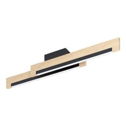Eglo Leuchten Eglo CAMACHO Deckenleuchte LED Braun, Schwarz, 2-flammig