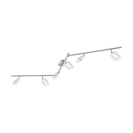 Eglo Leuchten Eglo LITAGO CRYSTAL Spot LED Kristalloptik, Nickel-Matt, 6-flammig