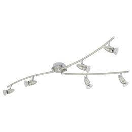Eglo Leuchten Eglo MAGNUM-LED Deckenleuchte Nickel-Matt