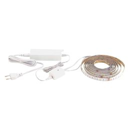 Eglo Leuchten EGLO LED-STRIPE-A Leuchtband Weiß, 1-flammig, Fernbedienung