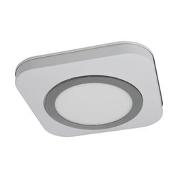 Eglo Leuchten Eglo OLMOS Deckenleuchte LED Chrom, Weiß, 1-flammig