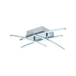 Eglo Leuchten Eglo NEVADO Deckenleuchte LED Chrom, 4-flammig