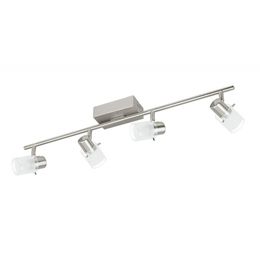 Eglo Leuchten Eglo ORVIETO 1 Deckenspot LED Nickel-Matt, 4-flammig