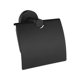 AVENARIUS Serie 200 Papierhalter mit Deckel B: 140 H: 129 T: 85 mm schwarz matt 2002000040