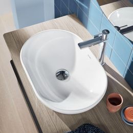 Duravit D-Neo Aufsatzwaschtisch B: 60 H: 12,5 T: 40 cm wei&szlig;, mit WonderGliss 23726000701