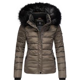 Navahoo Winter Jacket 'Miamor' female Grey size M