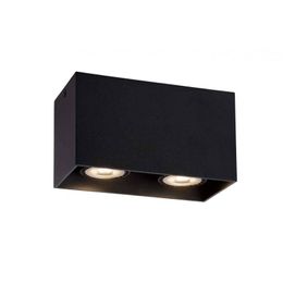 Lucide BODI Deckenleuchte Schwarz, 2-flammig