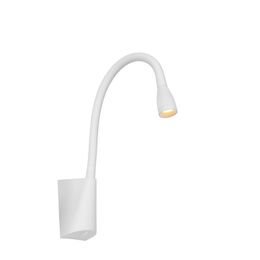 Lucide GALEN-LED Bettlampe Weiß, 1-flammig