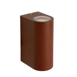 Lucide BOOGY Wandleuchte Rostfarben, 2-flammig