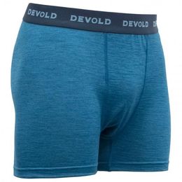 DEVOLD - Breeze Boxer - Merinounterwäsche Gr S blau