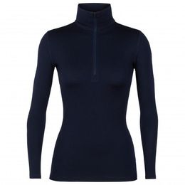 Icebreaker - Women's 260 Tech L/S Half Zip - Merinounterwäsche Gr XS blau