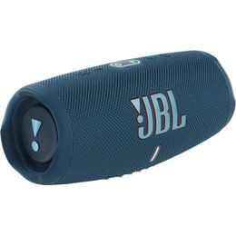 JBL Charge 5 Portabler Bluetooth-Lautsprecher (Bluetooth, 40 W, wasserdicht), blau