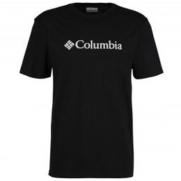 Columbia - CSC Basic Logo Short Sleeve - T-Shirt Gr S - Regular schwarz