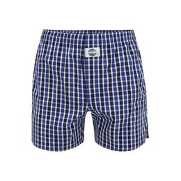D.E.A.L International Boxershorts Herren Gr&ouml;&szlig;e XL royalblau / dunkelblau / wei&szlig;