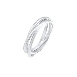 Elli Ring Wickelring Damen Gr&ouml;&szlig;e 58 silber