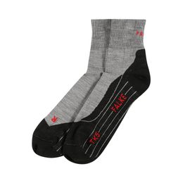 Falke TK5 Short Trekking socks Herren Gr&ouml;&szlig;e 44/45 graumeliert / melone / schwarzmeliert