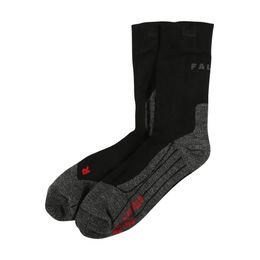 Falke Socken 'RU3' Herren Gr&ouml;&szlig;e 49/50 dunkelgrau / feuerrot / schwarz