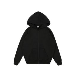Urban Classics Zip-Up Hoodie boy size 122/128 Black