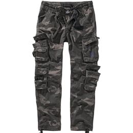 Brandit Pure Slim Fit Trouser Cargohose darkcamo, Gr&ouml;&szlig;e S