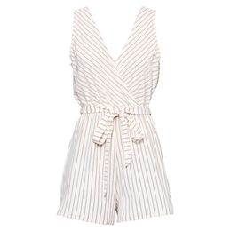 ABOUT YOU Overall 'Hanne' Damen Größe XXL braun / weiß