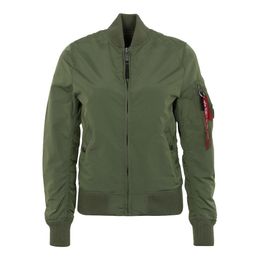 Alpha Industries Bomberjacke 'MA-1 TT' Damen Gr&ouml;&szlig;e L gr&uuml;n
