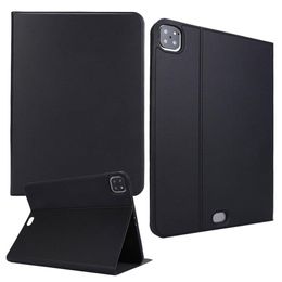 Wigento Tablet-Hülle Für Apple iPad Pro 11.0 2020 Neue Version Schwarz Kunstleder Hülle Cover Tasche Case Etuis Neu