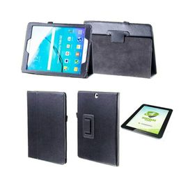 Wigento Tablet-Hülle Für Samsung Galaxy Tab A 8.0 2019 T290 T295 Hülle Cover Tasche Schwarz Kunst Leder Case Neu + 0