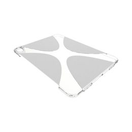 Wigento Tablet-Hülle Schutzhülle Silikon X-Line Serie Transparent Hülle Tasche für Apple iPad Pro 12.9 2020 / 2021