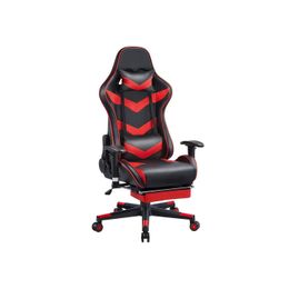 Yaheetech Gaming Chair, Gaming Stuhl mit einstellbaren Armlehnen