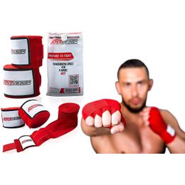 ActiveVikings Boxbandagen ActiveVikings Boxbandagen 4m mit Klettverschluss Ideal für Jede Kampfsportart