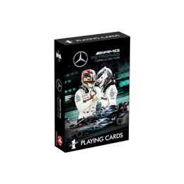 Winning Moves Spiel, Kartenspiel Number 1 Spielkarten Mercedes AMG Petronas Motorsport Kartenspiel