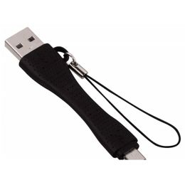 Hama 6cm Lade-Kabel Kurz Daten-Kabel Micro-USB Adapter Smartphone-Kabel