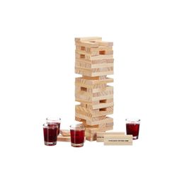 Relaxdays Spiel, Wackelturm Trinkspiel "Drunken Tower"
