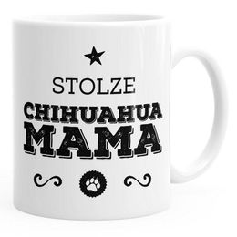 MoonWorks Tasse Kaffee-Tasse Stolze [object Object] Mama [object Object] Besitzerin Hundebesitzerin MoonWorks®