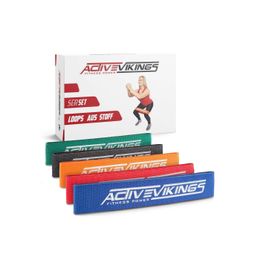 ActiveVikings Gymnastikband ActiveVikings® Fitnessbänder aus Stoff