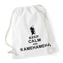Autiga Turnbeutel Turnbeutel Keep Calm and Kamehameha Son Goku Dragonball Hipster Beutel Tasche