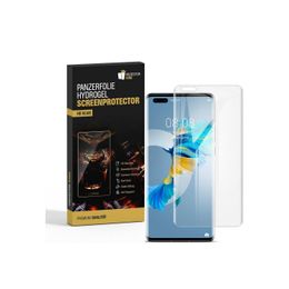 Protectorking Schutzfolie 1x Hydropanzerglas für Huawei Mate 40 Pro Plus HD KLAR FLEXIBLER Displ