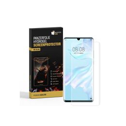 Protectorking Schutzfolie 3x Hydropanzerglas für Huawei P30 Pro HD KLAR FLEXIBLER Displayschutz