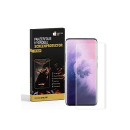 Protectorking Schutzfolie 4x Hydropanzerglas für Oneplus 7 Pro HD KLAR FLEXIBLER Displayschutz