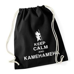 Autiga Turnbeutel Turnbeutel Keep Calm and Kamehameha Son Goku Dragonball Hipster Beutel Tasche