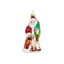 SIKORA Christbaumschmuck SIKORA BS440 Weihnachtsmann Christbaumschmuck Glas Figur Weihnachtsbaum Anhänger