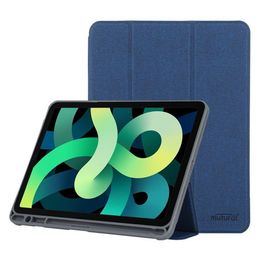 Wigento Tablet-Hülle Für Apple iPad Pro 11.0 2020 Original Mutural 3 folt Wake UP Smart Cover Tablet Tasche Rot Etuis
