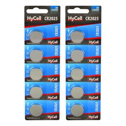 HyCell 10er Pack Lithium Knopfzellen CR2025 3V