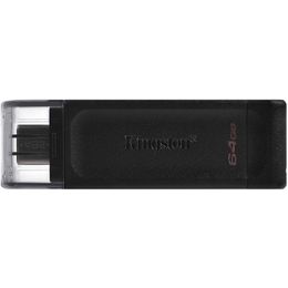 Kingston DataTraveler DT70 (64 GB) USB-C Typ-C 3.2 Flash Drive USB Stick USB-Flash-Laufwerk