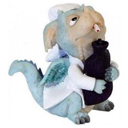 Funny Dragon Dekofigur Dekofigur Funny Dragon Lustiger Drache Get Well Soon Höhe 7 cm Kunststoff