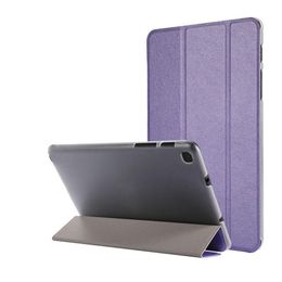 Wigento Tablet-Hülle 3folt Wake UP Smart Cover Schutz Tasche Etuis Hülle Case für Samsung Galaxy Tab A7 Lite 2021 8.7