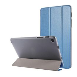 Wigento Tablet-Hülle 3folt Wake UP Smart Cover Schutz Tasche Etuis Hülle Case für Samsung Galaxy Tab A7 Lite 2021 8.7